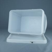 China 20kg Square Plastic Bucket with Lid and Handle Customizable for Anti Stone Paint for sale