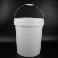 China 25kg Waterproof Paint Plastic Drum With Lid And Handle for sale