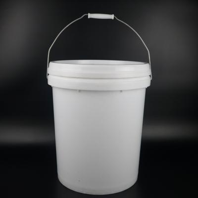 China 25kg Waterproof Paint Plastic Drum With Lid And Handle for sale