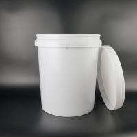 China 25kg Waterproof Paint Plastic Drum with Lid and Handle 25L PP HDPE for sale