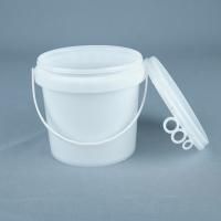 China PP/HDPE Plastic Food Bucket 0.2L-30L Reusable Durable Food Grade Container with Lid for sale
