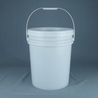 China 18kg Round Plastic Drum Recyclable Lightweight For Latex Paint for sale