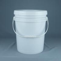 China Jieming Plastic Oil Bucket 20kg Leakproof Container with Handle for Industrial Storage for sale