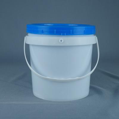 China 5kg Screw Lid Food Bucket Reusable Food Grade HDPE PP Plastic Bucket 5L for sale