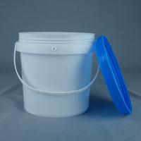 China 5kg Screw Lid Food Bucket Reusable Food Grade HDPE PP Plastic Bucket 5L for sale