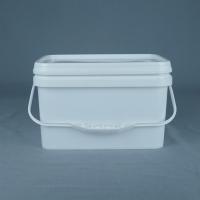 China 10kg Rectangular Plastic Packaging Container Food Grade PP Tool Box 30x21.2x19.8cm for sale