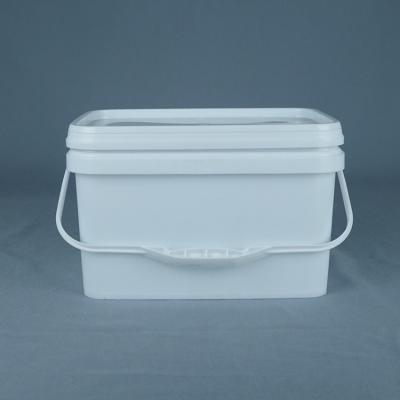 China 10kg Rectangular Plastic Packaging Container Food Grade PP Tool Box 30x21.2x19.8cm for sale
