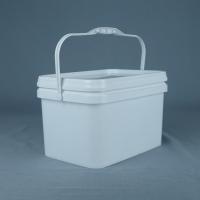 China 10kg Rectangular Plastic Packaging Container Food Grade PP Tool Box 30x21.2x19.8cm for sale