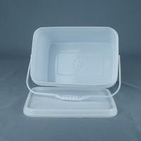 China 10kg Rectangular Plastic Packaging Container Food Grade PP Tool Box 30x21.2x19.8cm for sale