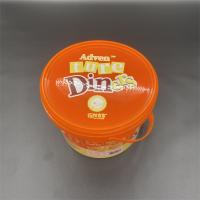 China Food Grade Plastic Bucket 5L with Snap On Lid for Storage and Transport PP for sale