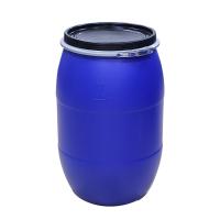 China 160L HDPE Flange Bucket with 40mm Diameter - Large Mouth Chemical Plastic Barrel Drum for Industrial Storage for sale