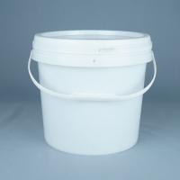 China JieMing Round Plastic Bucket 1L-20L with Seal Lid ISO FDA Certified for sale