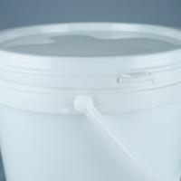 China 16 Liter Round Packaging Container With Lid And Handle for sale