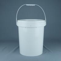China 19kg PP Plastic Drum Leakproof With Lid And Handle for sale