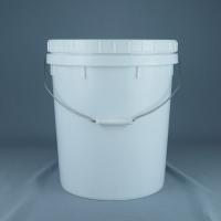 China Chemical Raw Material Packaging Round Plastic Barrel With Lid And Handle for sale