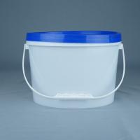 China 5 Liter Oval Plastic Container with Lid and Handle | 25×19×18cm PP Material for Food and Chemical Storage for sale