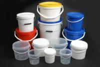 China SGS FDA ISO9001 Certified Plastic Food Bucket with Lid 0.2-200L Capacity for sale
