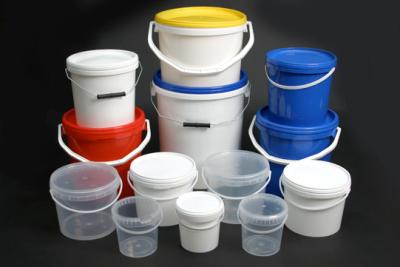 China SGS FDA ISO9001 Certified Plastic Food Bucket with Lid 0.2-200L Capacity for sale