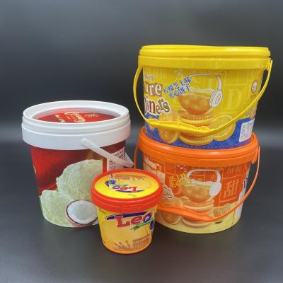 China CAS/FDA/SGS/ISO9001 Certified Plastic Food Bucket with Handle - 0.2-200L Capacity Range for Food Storage for sale