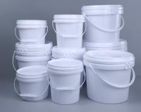 China Jieming 5L Plastic Paint Bucket Heat Resistant UV Resistant 30cm Storage Container for sale