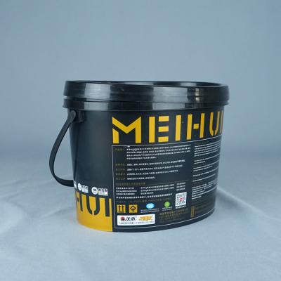 China Jieming Oval Plastic Bucket 5L/10L/20L Capacity with Food Grade PP/HDPE Material and Custom Printing Options for sale
