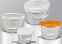 China Multifunctional Customizable Oval Plastic Bucket Food Grade 5L-20L for sale