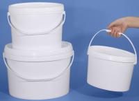 China Customizable Oval Plastic Bucket For Food Fruit Toys And Storage for sale
