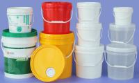 China Jieming Leakproof Plastic Oil Bucket 20kg with Handle Heat Resistant SGS FDA for sale