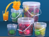 China PP/HDPE Plastic Food Bucket 0.2L-20L with IML Printing Food Grade Storage for sale
