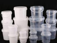 China Food Grade Plastic Bucket 0.2L-20L Capacity with CAS/FDA/SGS/ISO9001 Certification for Safe Food Storage for sale