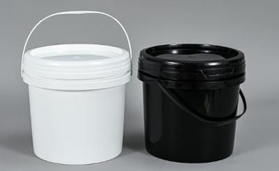 China Custom Logo Plastic Food Bucket 0.2L-20L PP HDPE Food Grade Pail with Lid for sale