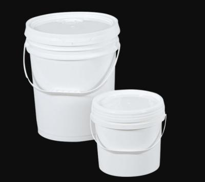 China Gasketed UV Resistant Five Gallon Plastic Buckets Excellent For Industrial Needs for sale