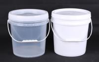 China Plastic Food Bucket 0.2L-20L Capacity Food Grade Storage Pail with Lid MOQ 1000 Sets for sale