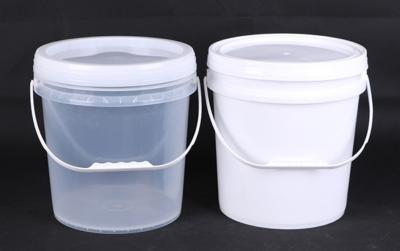 China Plastic Food Bucket 0.2L-20L Capacity Food Grade Storage Pail with Lid MOQ 1000 Sets for sale