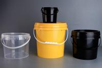 China JieMing Round Plastic Bucket 1L-20L with Seal Lid ISO FDA Certified for sale