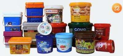 China PP/HDPE Material Plastic Food Container Keep Food Fresh Lightweight Reusable for sale