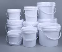 China Snap On Lid Plastic Buckets With Handles For Pest And UV Protection for sale