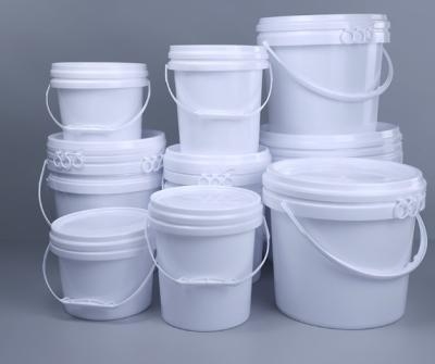 China Snap On Lid Plastic Buckets With Handles For Pest And UV Protection for sale