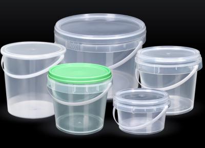 China Jieming Plastic Toy Buckets 0.2-200L Lightweight Durable Kids Storage Container White or Custom Color for sale