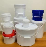 China White PP / HDPE Material Chemical Bucket for Chemical Storage for sale