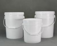China Food Grade Buckets 1L-5L Dishwasher Safe Stackable Pails with Lid and Handle for sale
