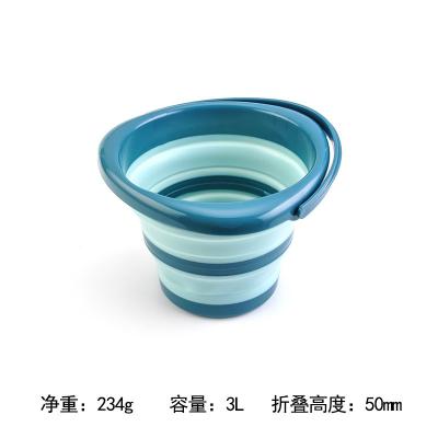 China Foldable Plastic Bucket 5-10L Capacity for Home, Garden and Outdoor Use - Space Saving Design for sale