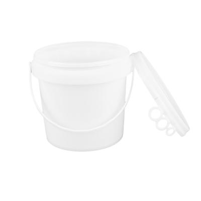 China Food Grade Bucket 1L-5L BPA Free Plastic Container with Lid for Food Storage and Transport for sale