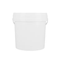 China White Food Grade Pail BPA Free 1L-5L Durable Stackable for Long-Term Food Storage for sale