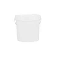 China Custom Logo 20L Seal Lid Round Plastic Bucket for Food Chemical Storage for sale