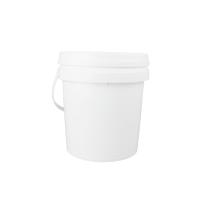 China Round Plastic Bucket 1L to 20L Food Grade Pail with Lid Custom Printing for sale