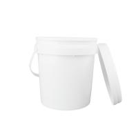 China Round Plastic Bucket 1L to 20L Food Grade Pail with Lid Custom Printing for sale