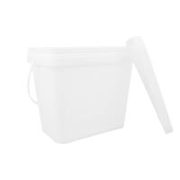 China PP Square Plastic Bucket 100% Raw Materials 2L to 20L for Paint Food for sale