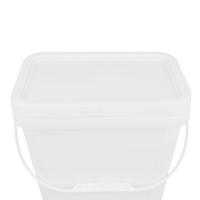 China PP Square Plastic Bucket 100% Raw Materials 2L to 20L for Paint Food for sale