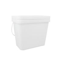 China PP Square Plastic Bucket 100% Raw Materials 2L to 20L for Paint Food for sale
